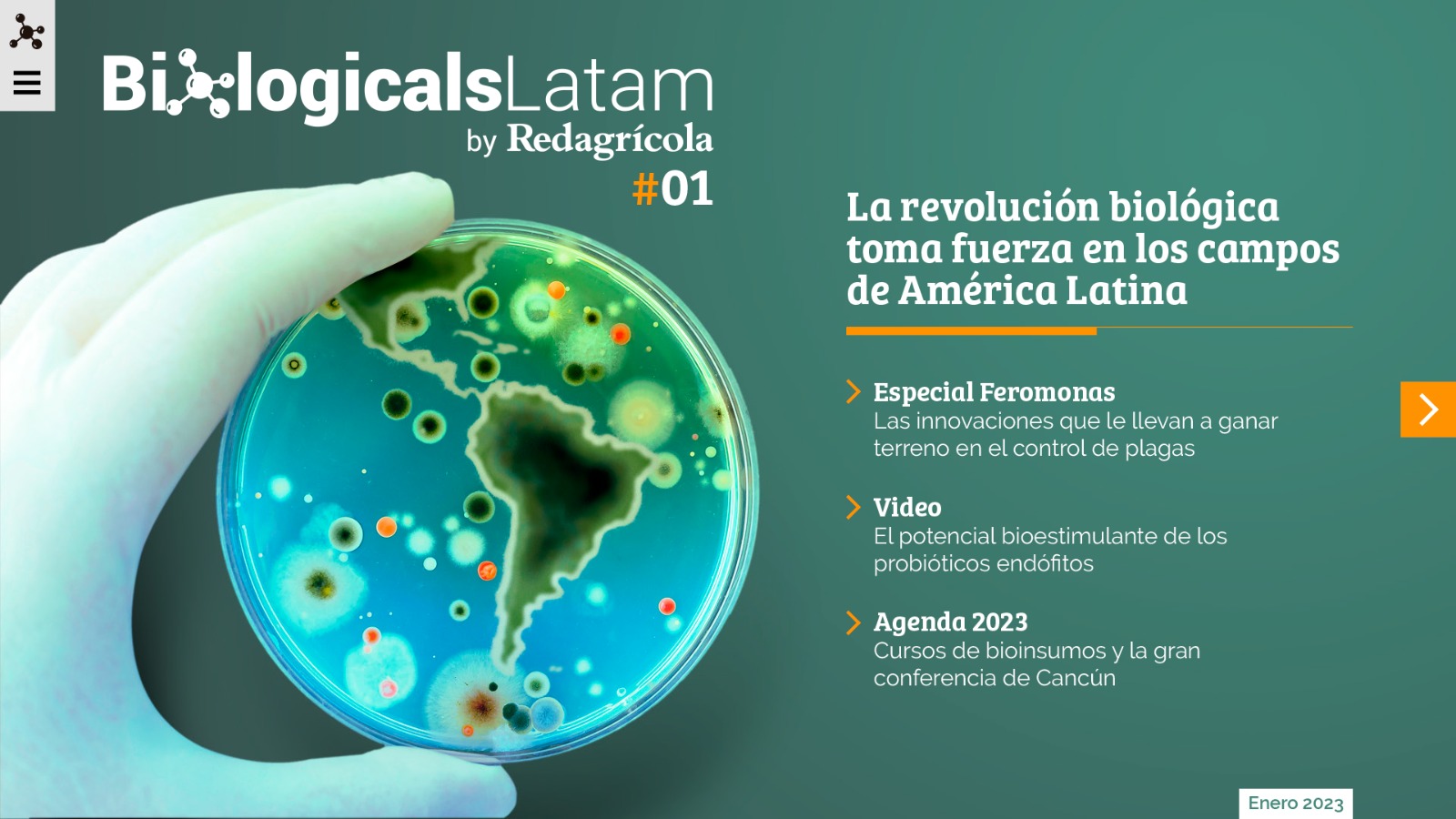 Redagrícola presenta Biologicals Latam en nuevo formato de revista digital - Redagrícola